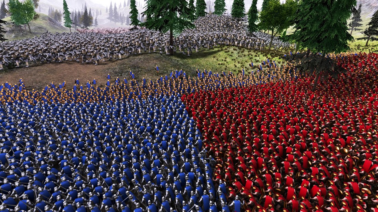 Evil Lay Siege to The Castle 5 45,000 Units Ultimate Epic Battle ...