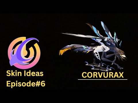 Skin Ideas For Corvurax -Roblox Creatures of Sonaria- - YouTube