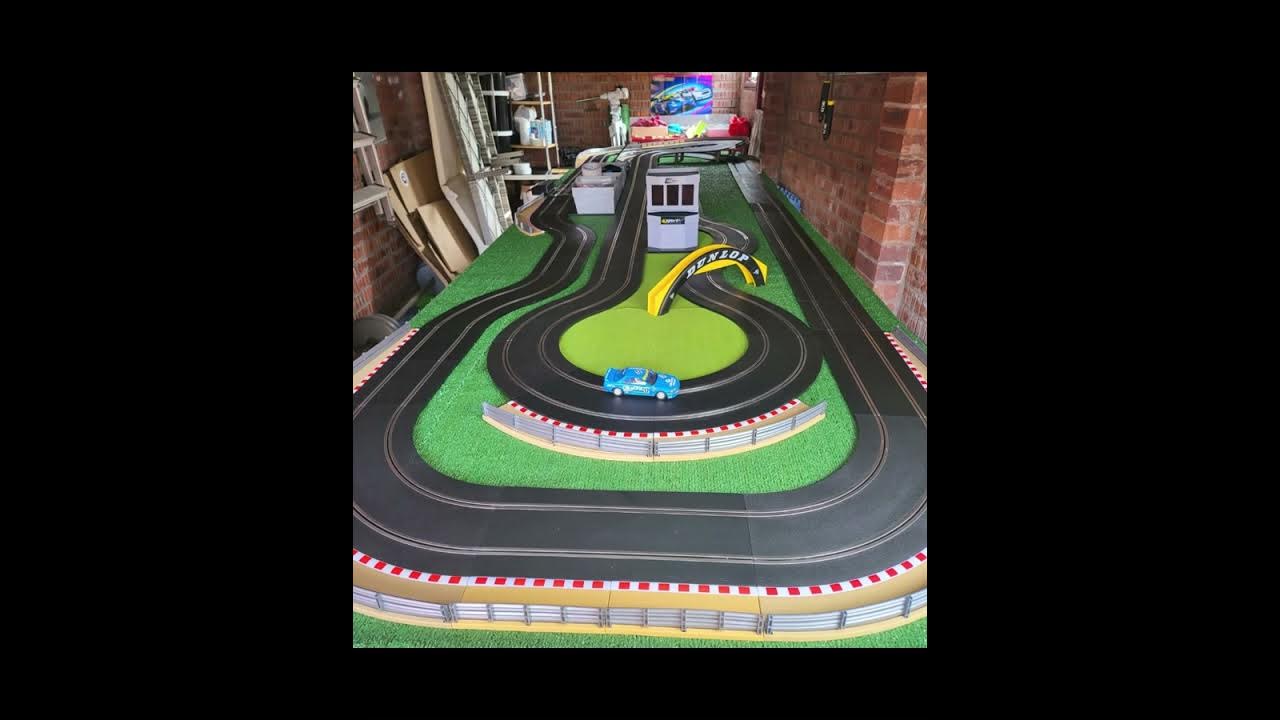 Scalextric Track Build progress time lapse - YouTube