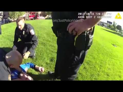 Resisting Suspect Temporarily Paralyzes Police Officer - YouTube