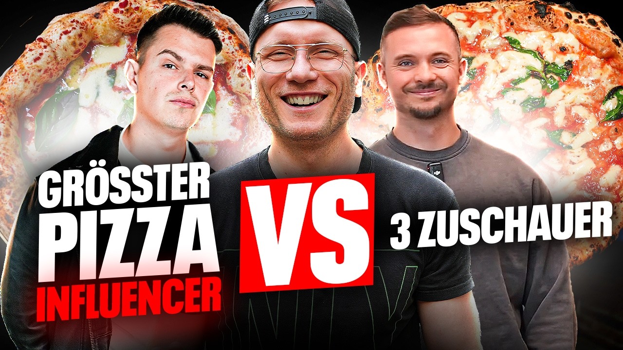 1000€ WER SVEN TEICHNER BESIEGT - MIT @FitnessOskar (3vs1 PIZZA BATTLE ...