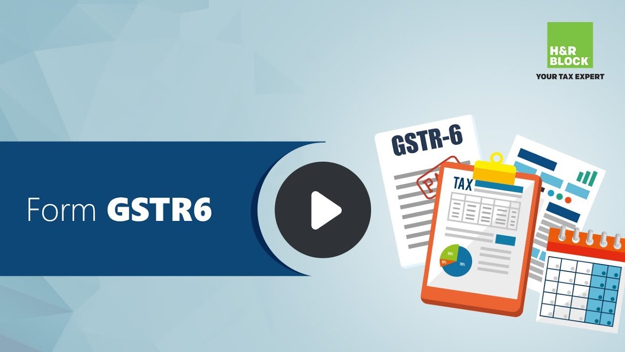 GST What Is Form GSTR 6 YouTube gst-what-is-form-gstr-6-youtube