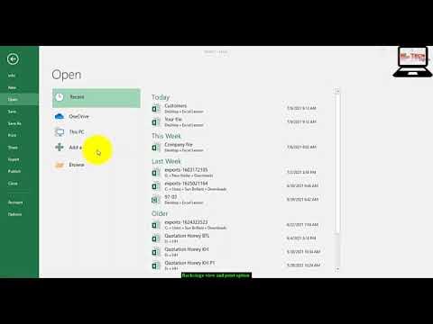 Excel backstage view and print option Session 13 | Microsoft Excel for beginner | Excel Tutorial ...