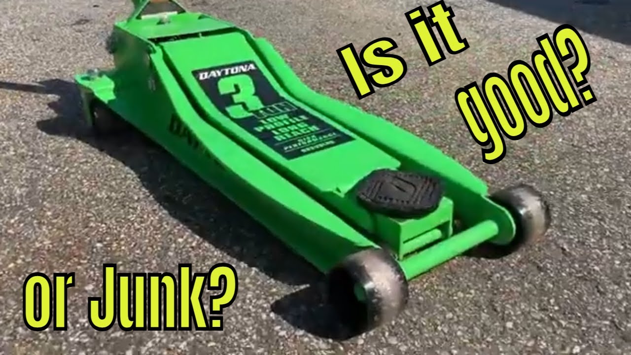 Daytona Long Reach Low Profile 3 Ton Floor Jack From Harbor Freight