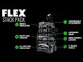 FLEX Stack Pack Medium Organizer Box FS1302 from FLEX - Acme Tools