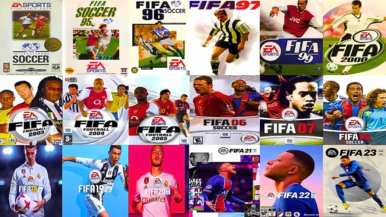 The Evolution of FIFA Games (1993-2025) 62 GAMES - YouTube