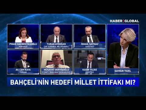 HABER GLOBAL TV'DE SAYNUR TEZEL'İN KAYIT ALTINDA PROGRAMINDA GÜNDEMİ DEĞERLENDİRDİK...