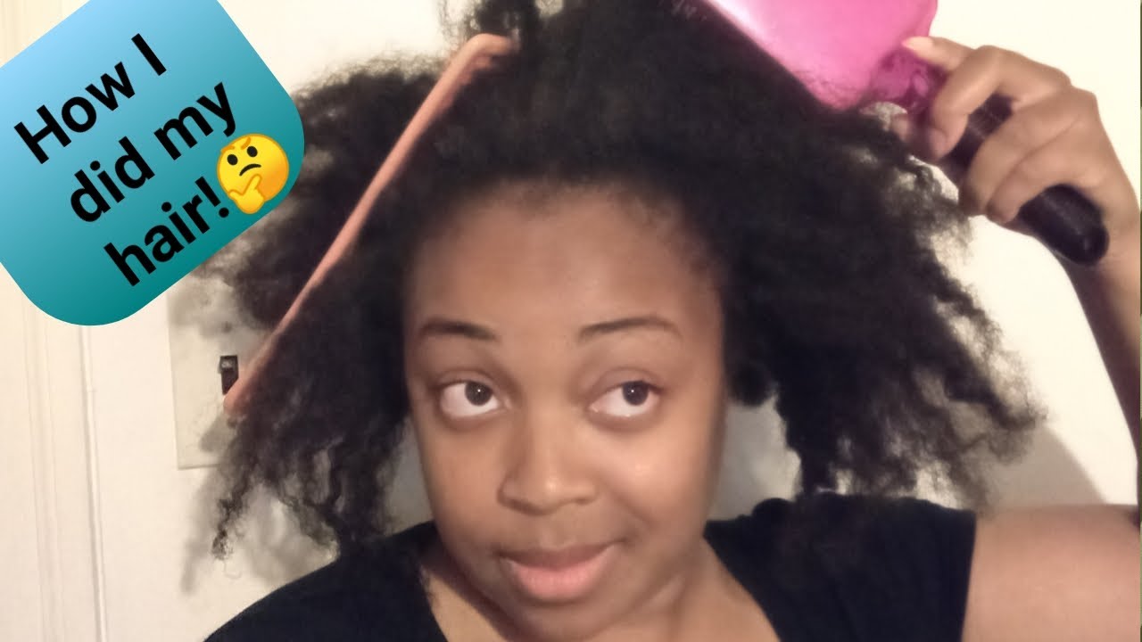 How I did my own hair - YouTube