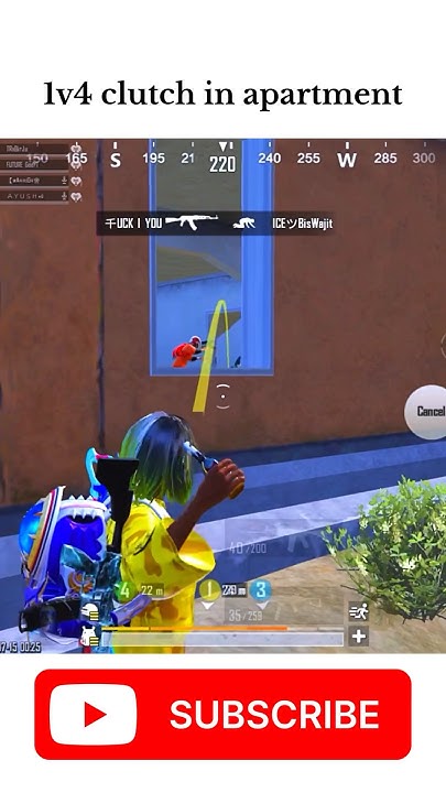 Wait for apartment 1v4 clutch #bgmi #pubgmobile #shorts #gaming #1v4clutch #shortsfeed # ...