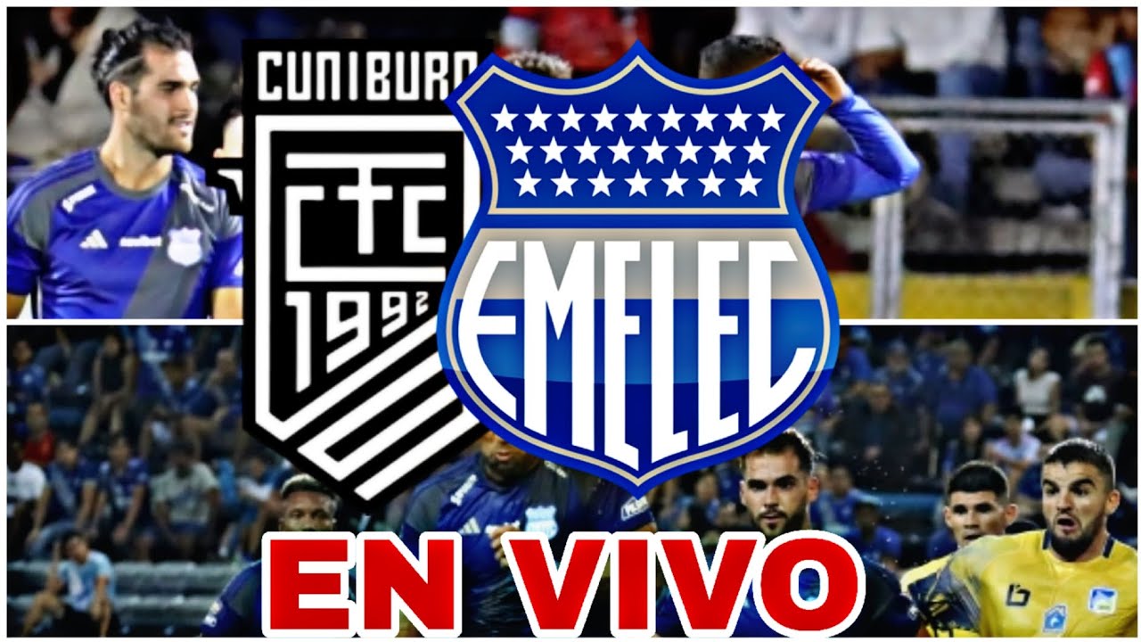 CUNIBURO 2 VS 1 EMELEC EN VIVO HOY VER PARTIDO DE LA JORNADA 4 LIGA DE ...