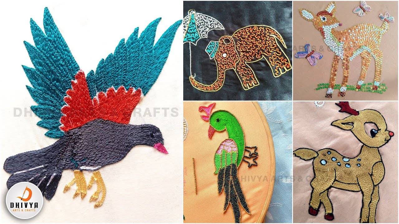 aari work for beginners | aari online students work | aari classes ...