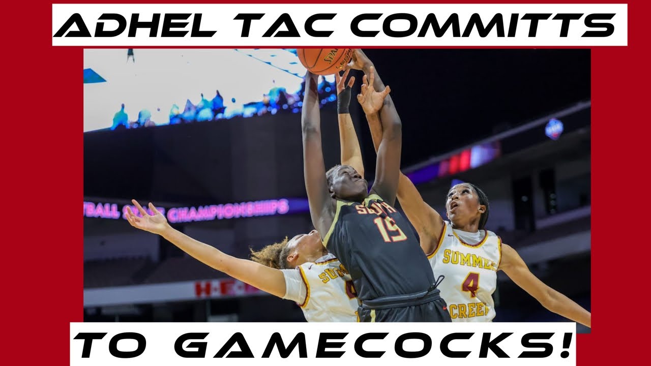 Adhel Tac #33 ranked in class of 24 Commits to South Carolina. - YouTube