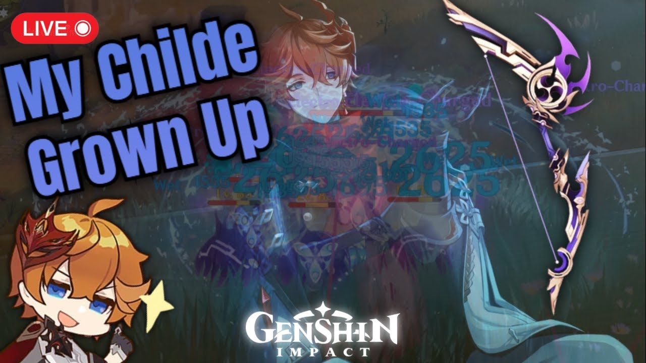 【GENSHIN】Childe Full Potential (Thundering Pulse) GENSHIN 3.2【Xion ...