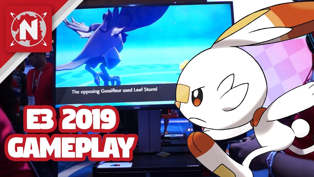 Pokemon Sword Shield E3 2019 Gameplay Youtube 0404