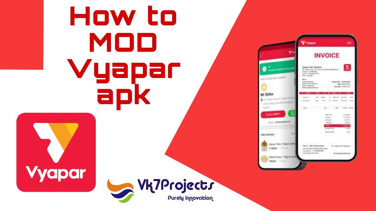 How to install Vyapar apk | how to download vyapar apk || Vk7projects - YouTube