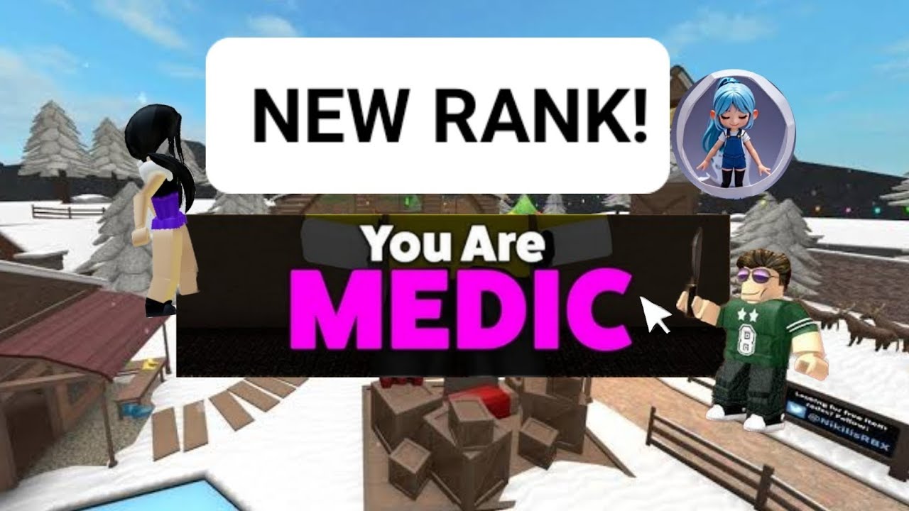(new rank) Murder Mystery 2 New rank! (MEDIC!) - YouTube