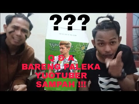 🔴Eksklusif !!! Q & A BARENG PALEKA. PASKA PRANK SAMPAH!!