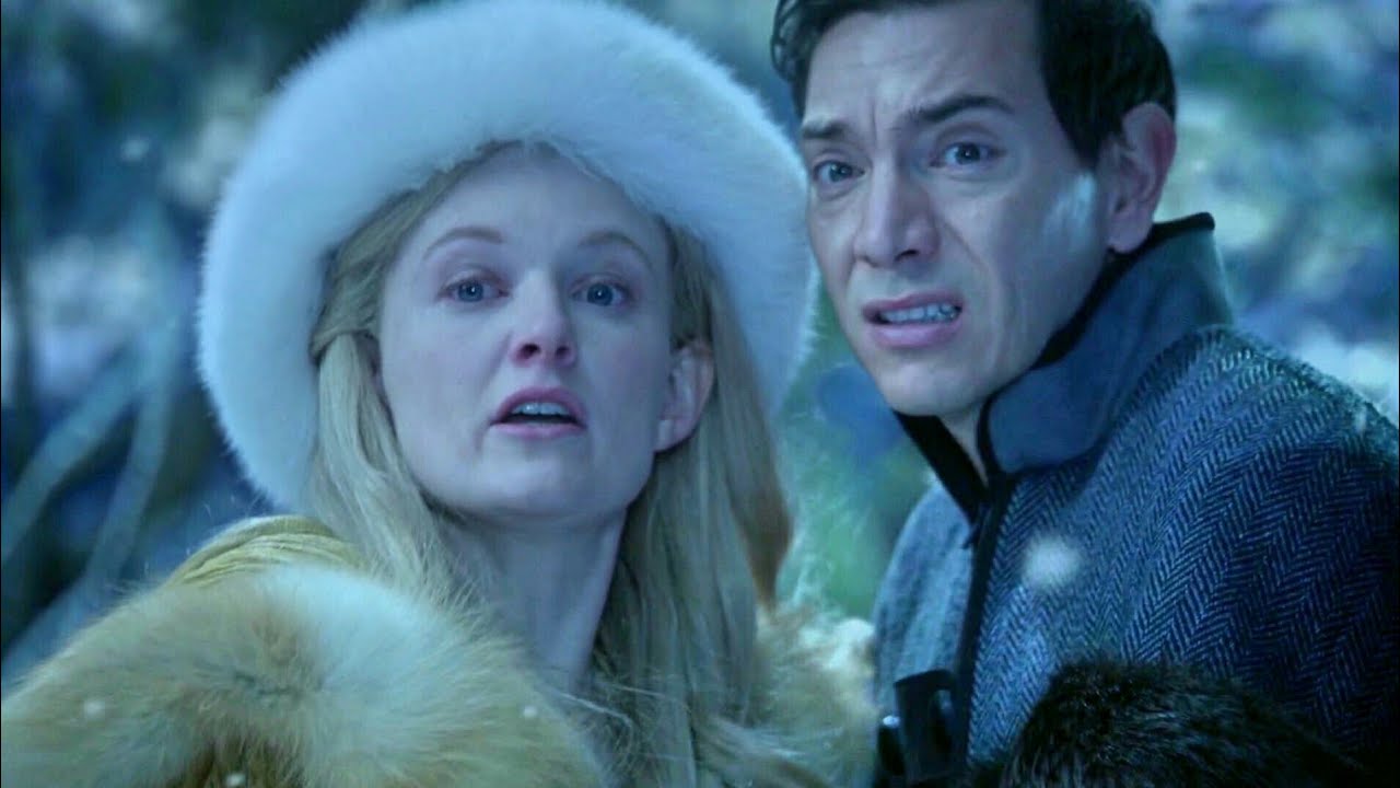 Once Upon A Time 7x09 Anastasia And Ella Fall Into Hole In Ice - Marcus ...
