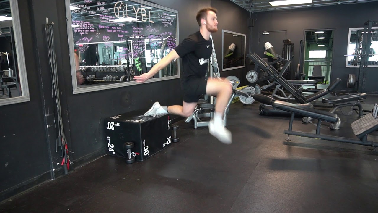 Bulgarian Split Squat Jumps - YouTube