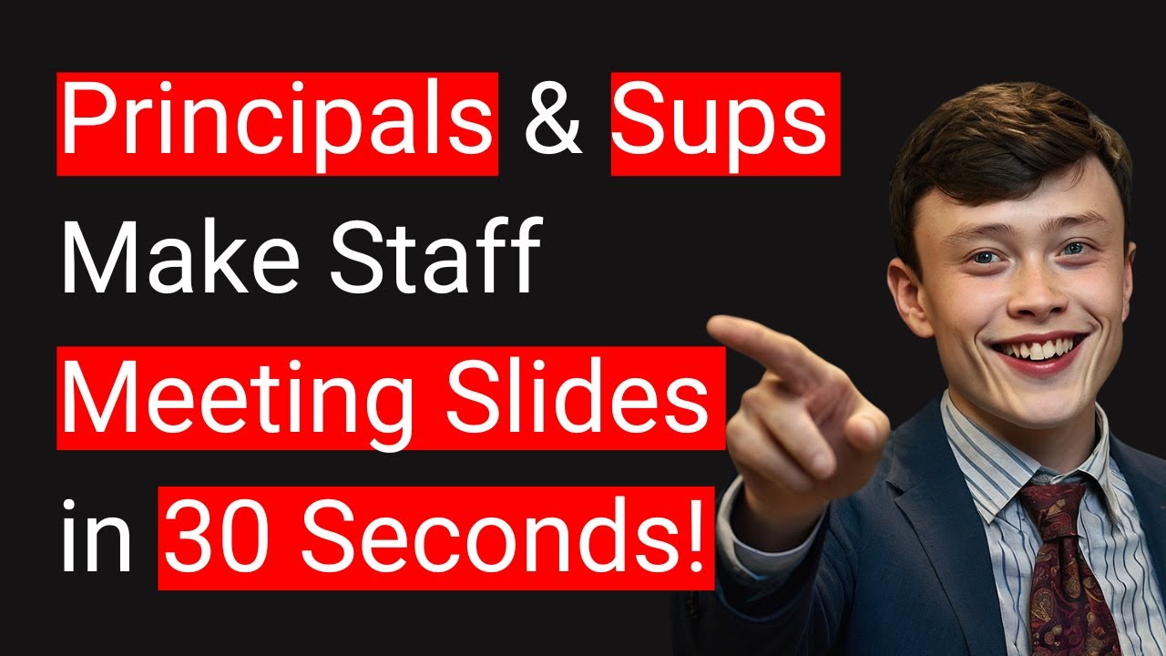 Time Saving AI Slide Deck Workflow for School Leaders (Free System ...