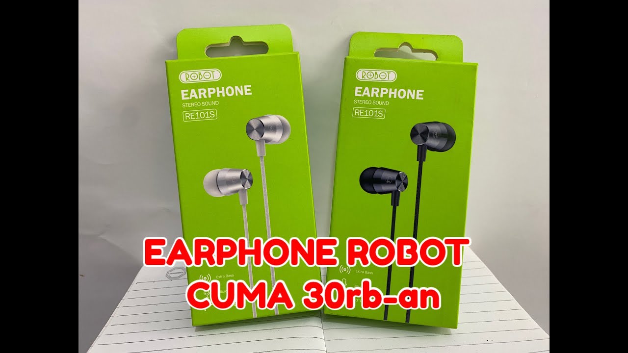 Review Earphone Robot RE101S - YouTube