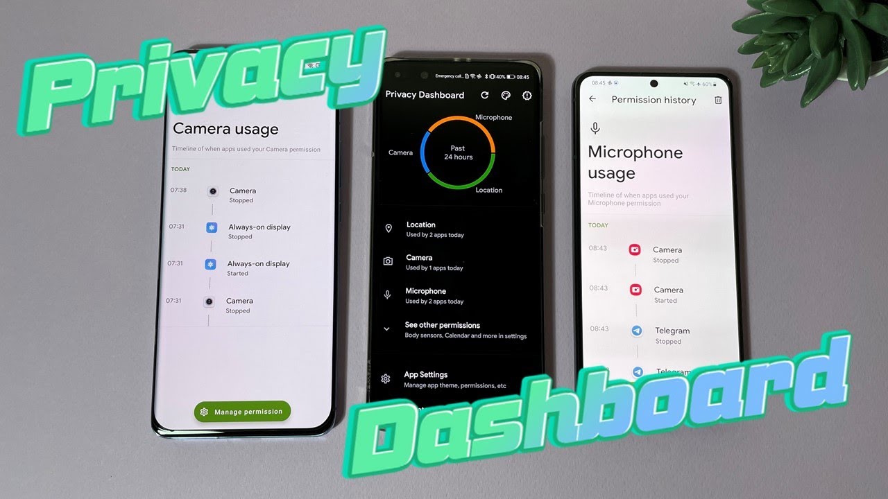 Android 12 Privacy Dashboard For Every Device! - YouTube