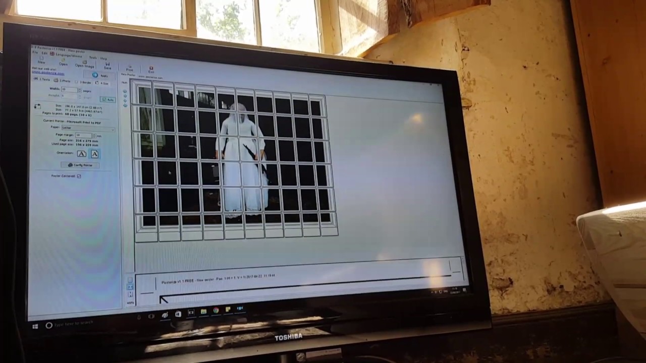 Posteriza install on Windows 10 - YouTube