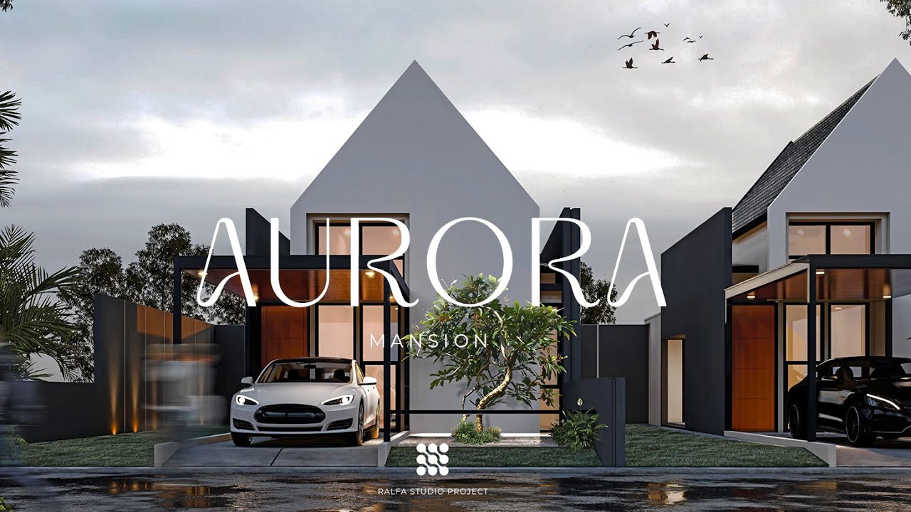 Desain Komplek Perumahan Aurora Mansion Type 50 Pada Kavling 10 x 13 ...