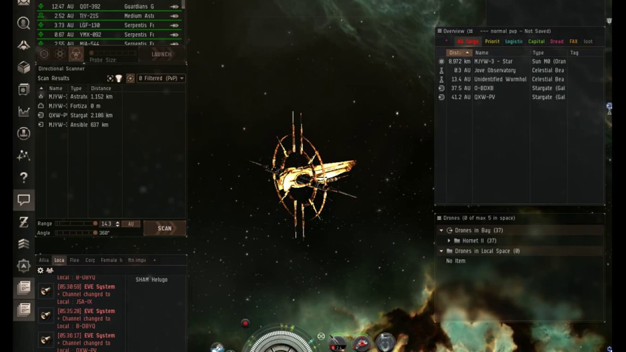 Solo-Praxis- Guardians Gala 2020- EVE Online - YouTube