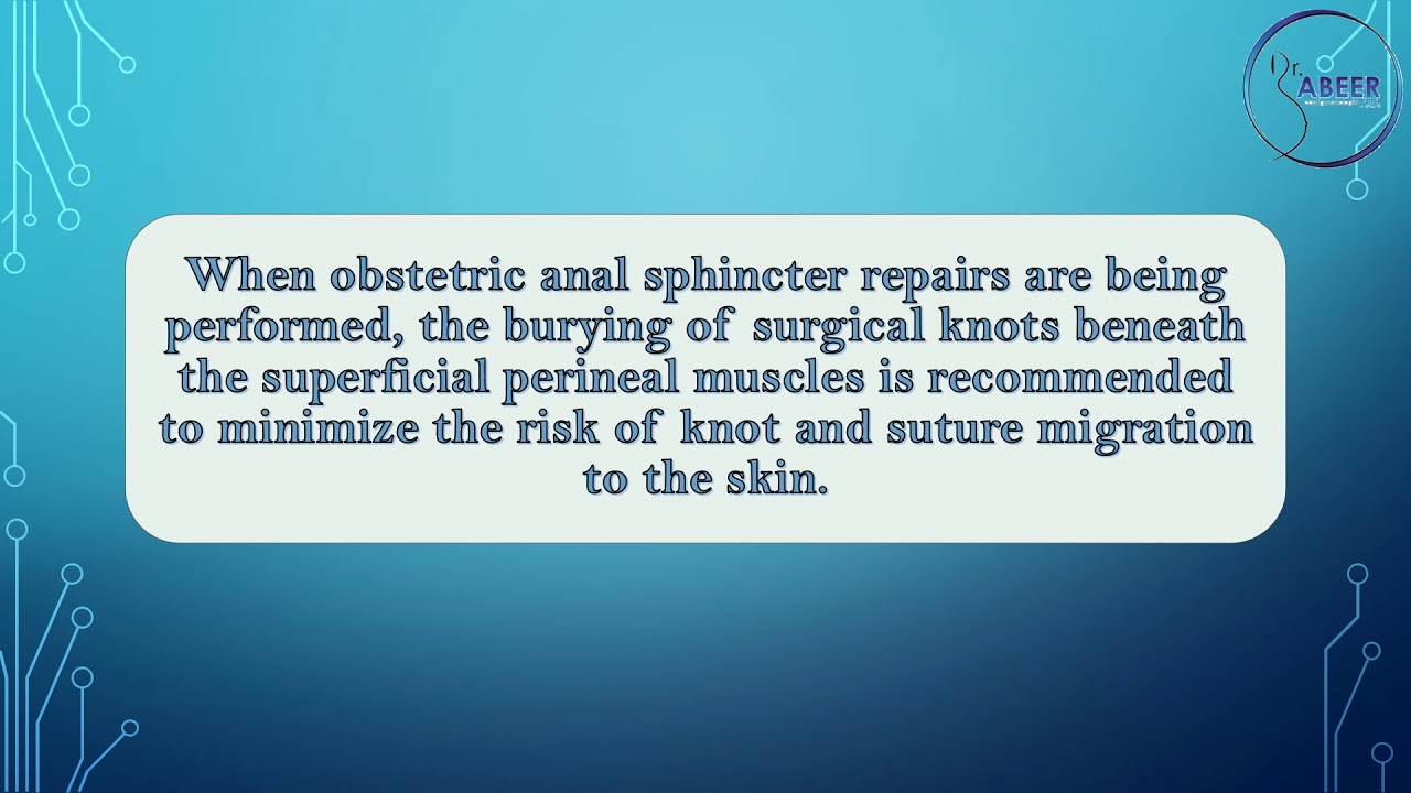 RCOG GUIDELINE Management of Third and Fourth Degree Perineal Tears ...