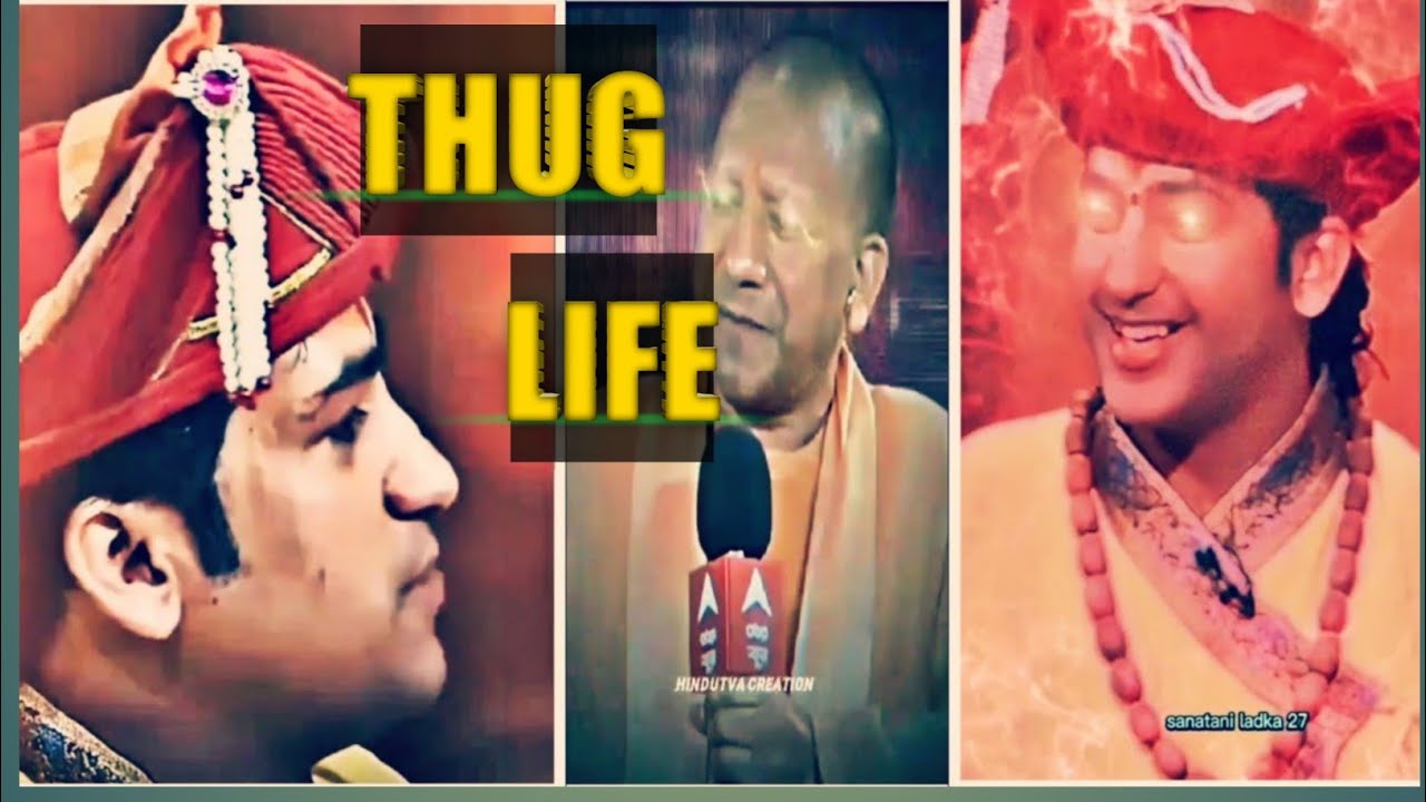 dhirendra shastri thug life!! thug life baba 🤪!! YouTube videos - YouTube