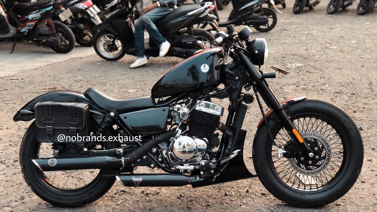 knalpot benelli patagonian eagle 250 Benelli PE 250 Karbu - YouTube