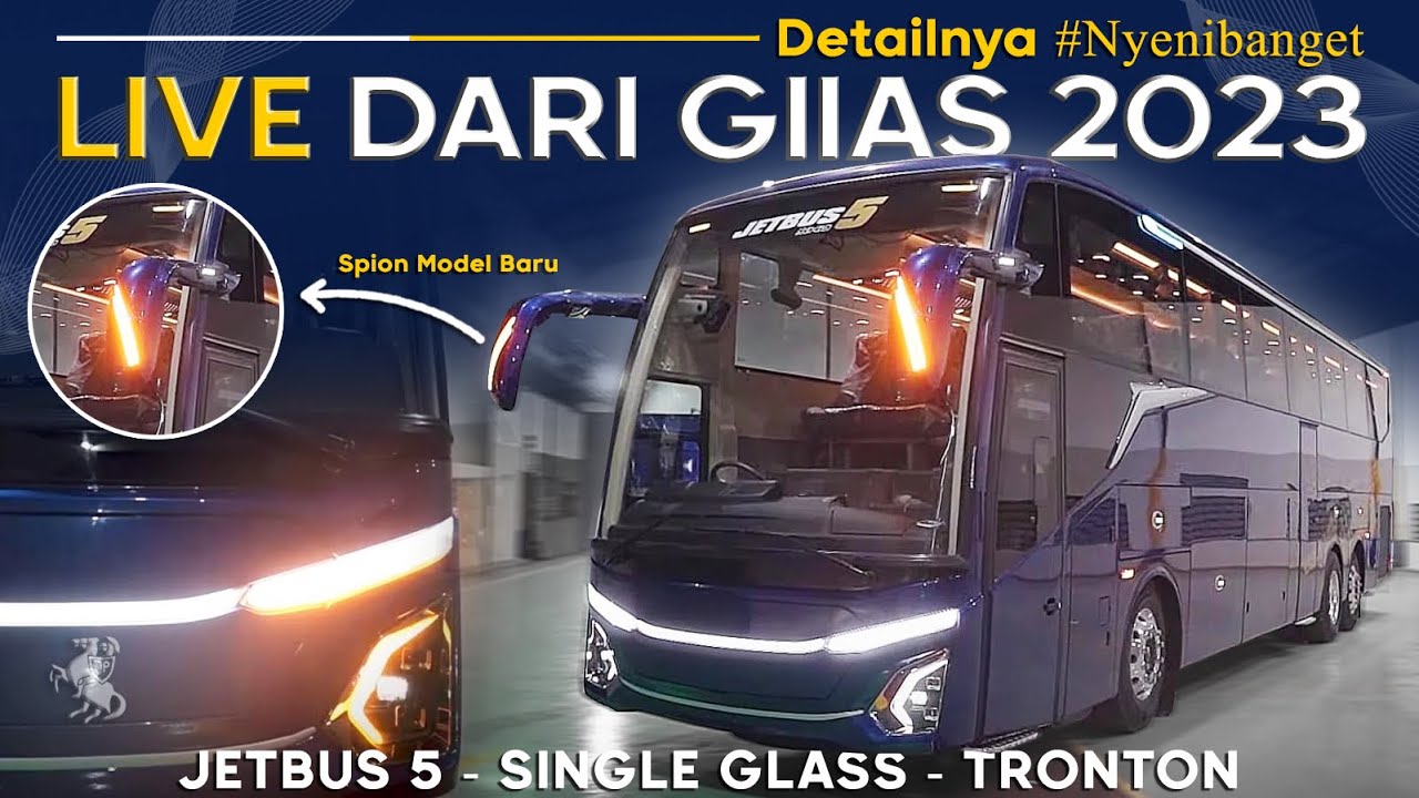 Hari Pertama di GIIAS Semua Mata Tertuju Pada Jetbus 5 Adiputro, Benar ...