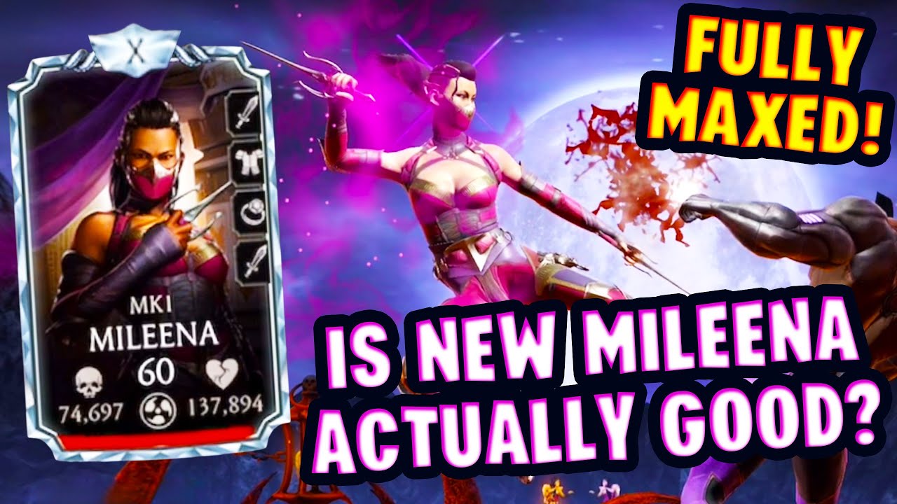 MK Mobile. MAXED MK1 Mileena Gameplay + Review. How Good Is She? - YouTube
