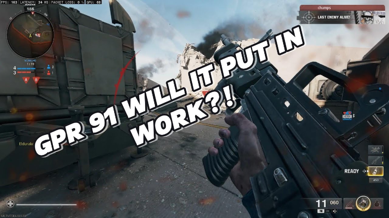 GPR 91 WILL IT PUT IN THE WORK?! - YouTube