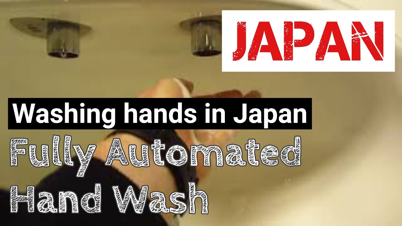 🖐️ Washing Hands in Japan 🖐️ Fully Automated Hand Wash【All in One ...