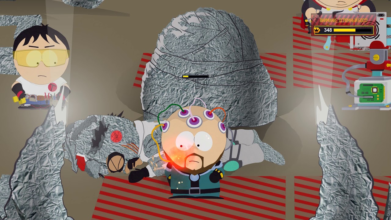 South Park The Fractured but Whole - Professor Chaos Boss - YouTube