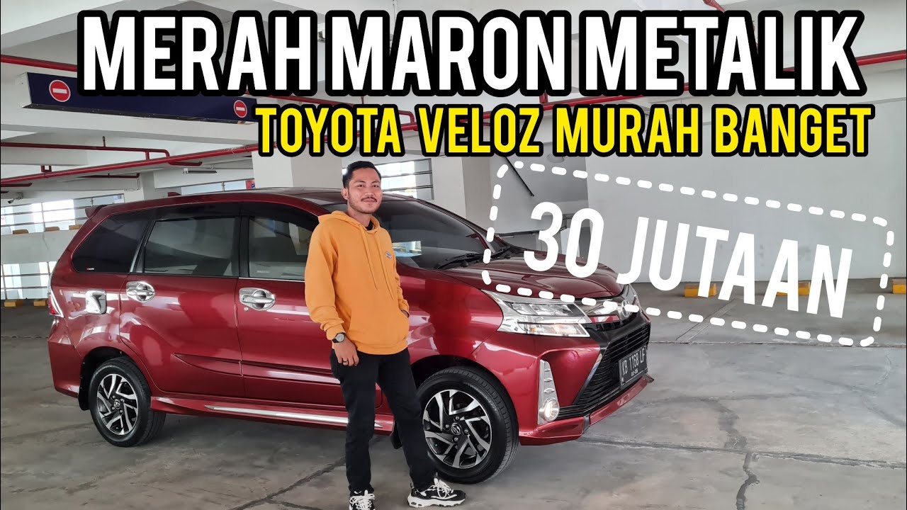 MERAH MARON METALIK TOYOTA AVANZA VELOZ EDISI AGUSTUS BISA NEGO LAGI ...