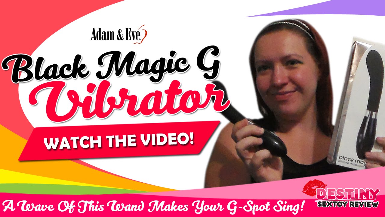 Luxury G Spot Vibrator Adam And Eve Black Magic G Vibrator Review Youtube