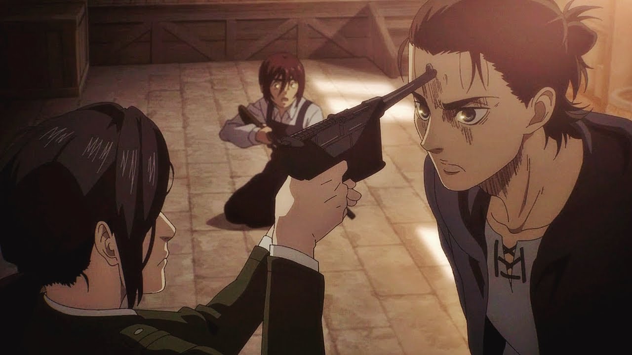 Eren isn't afraid of Pieck - Voice Over - YouTube