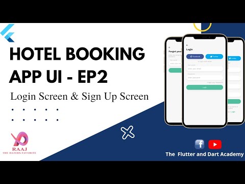 Flutter Hotel Booking UI - Book your Stay At A New Hotel - Ep2 - YouTube