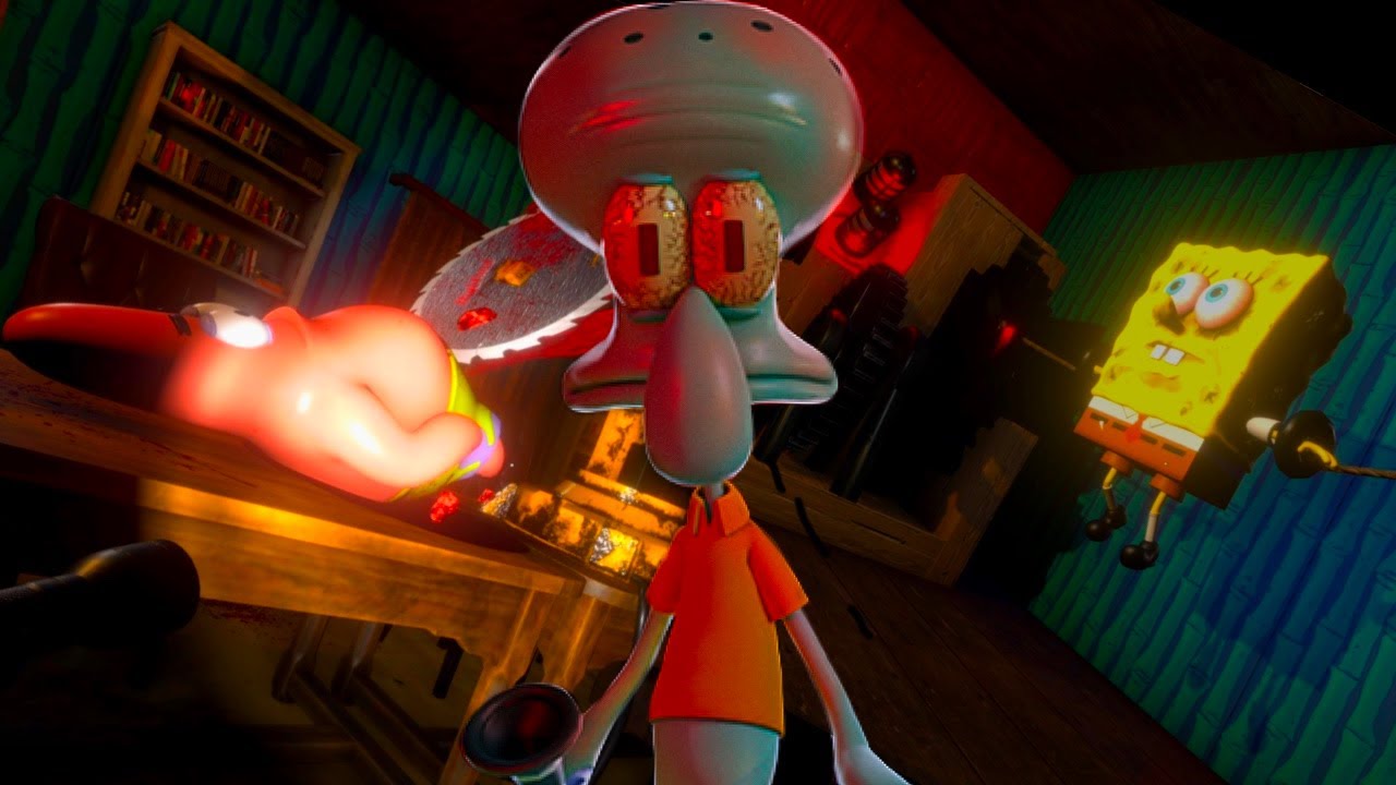 Sinister Squidward Full Game | A Horror Game of Revenge and Madness 😈 ...