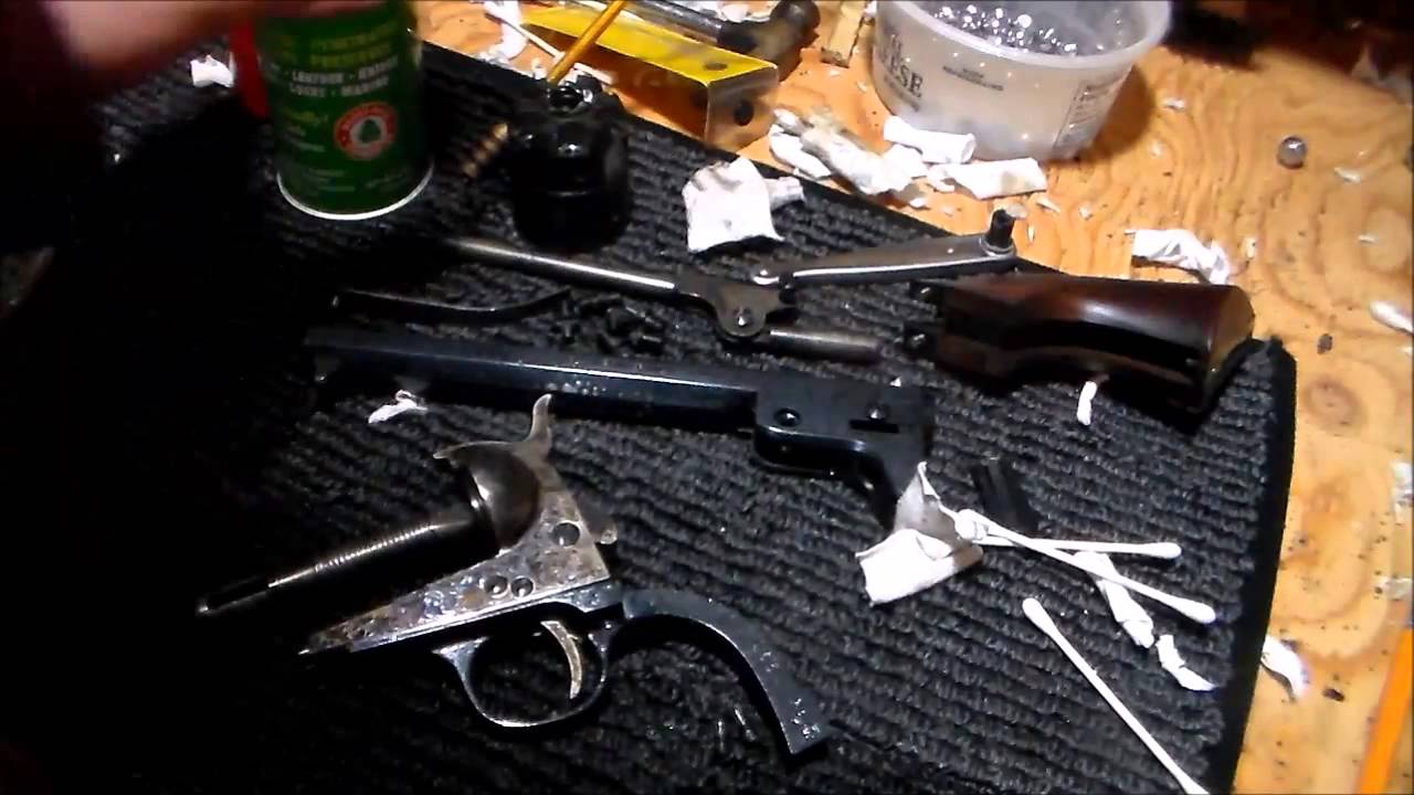 Colt 1851 Navy Disassembly and Cleaning Part 3 -Reassembly - YouTube