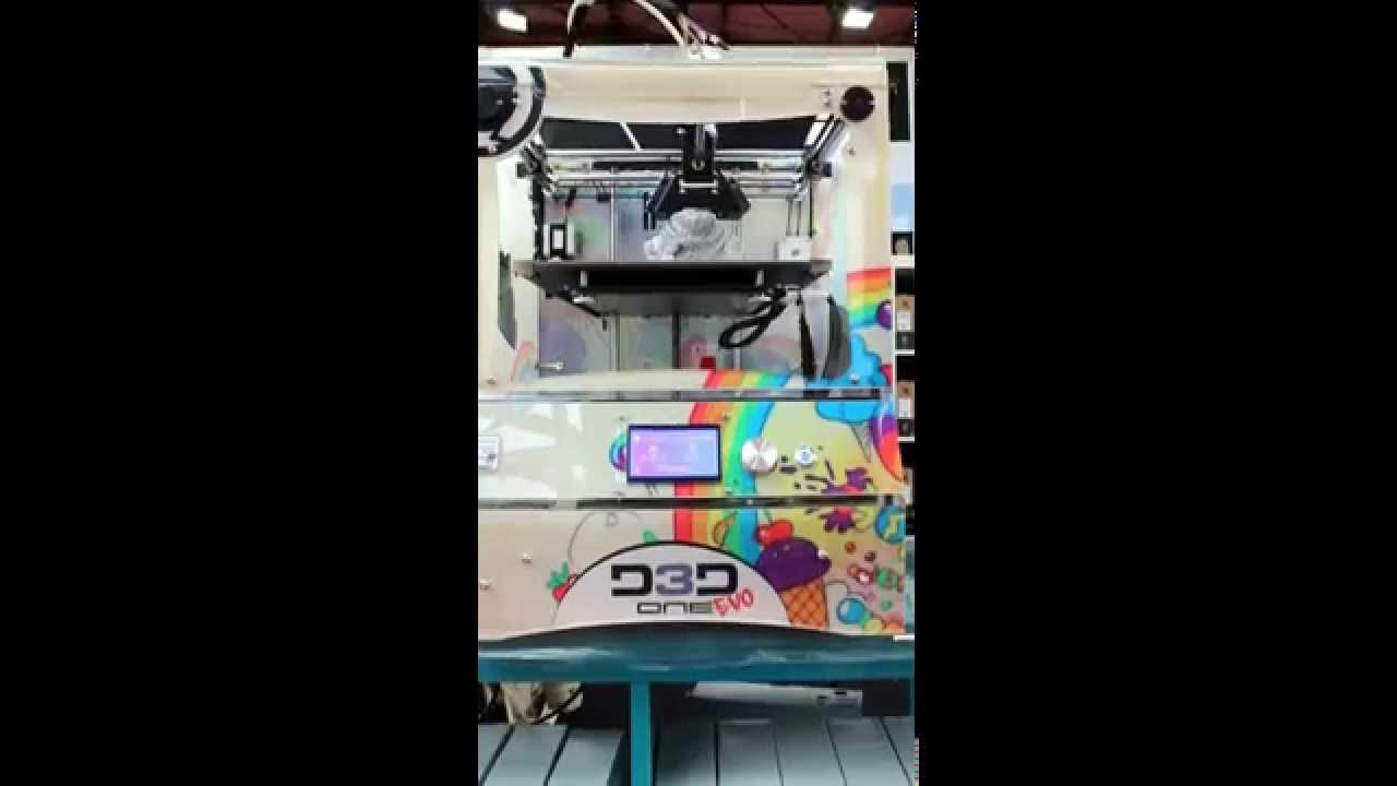 D3D Dynamo 3D Printer - YouTube