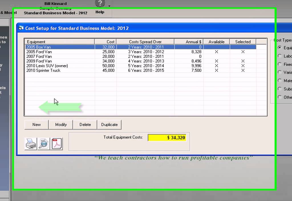 Labor Pricing for a Profit Software Tutorials - Activate Next Year ...