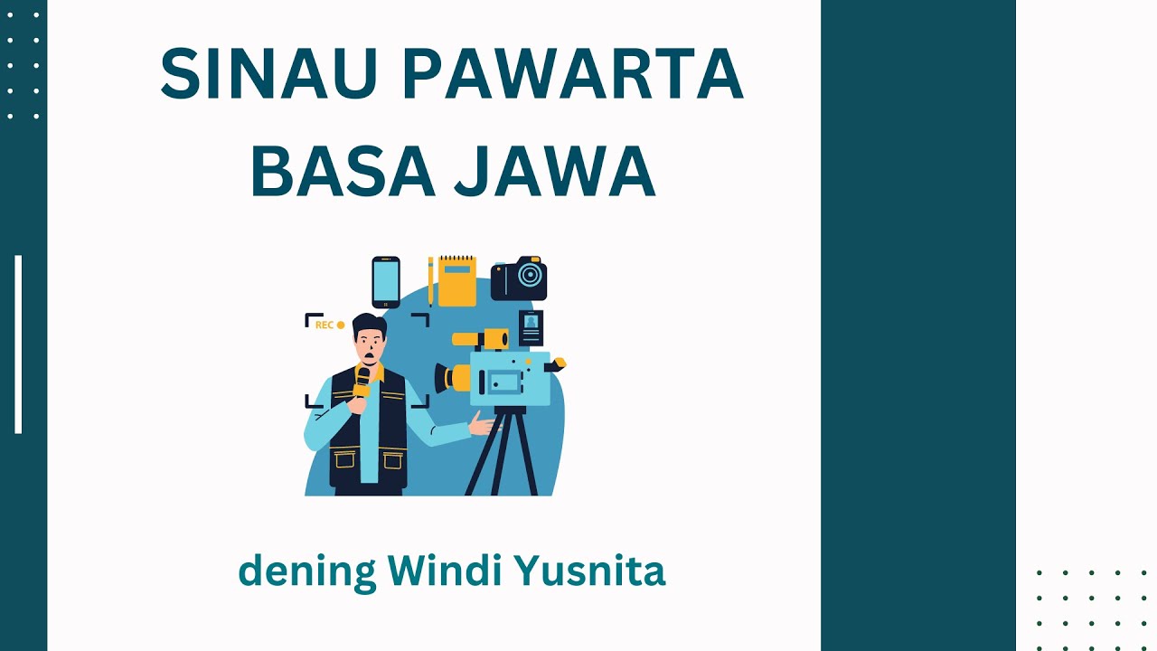 Windi Yusnita-Cara Membuat Teks Pawarta (Berita Bahasa Jawa) - YouTube