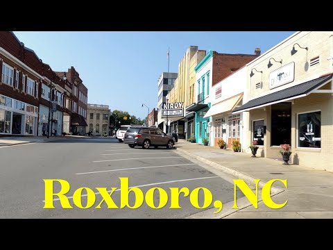 Roxboro, NC, Town Center Walk & Talk - A Quest To Visit Every Town ...