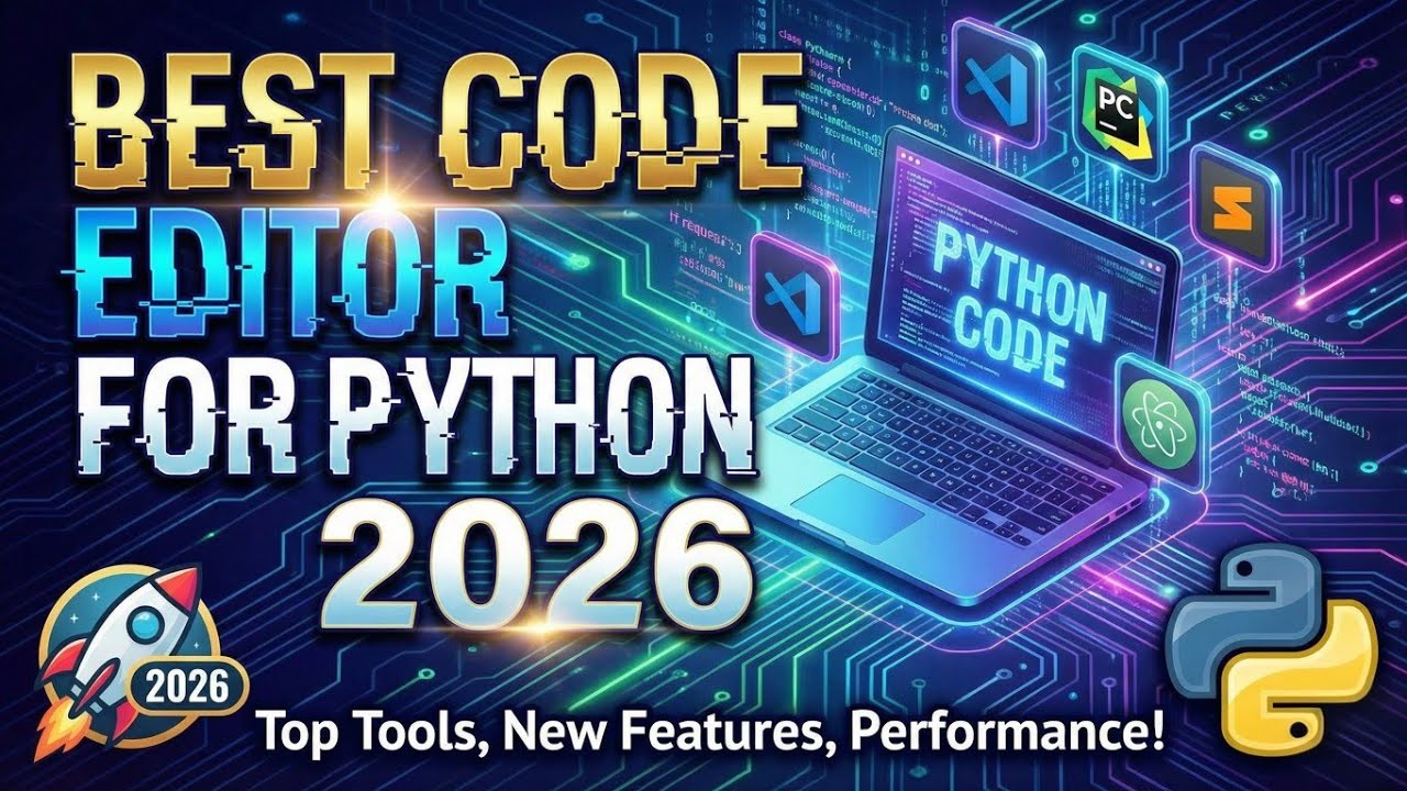best code editor for python 2025 - YouTube