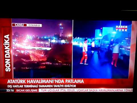 Atatürk Havalimanı'nda patlama! 28 06 2016
