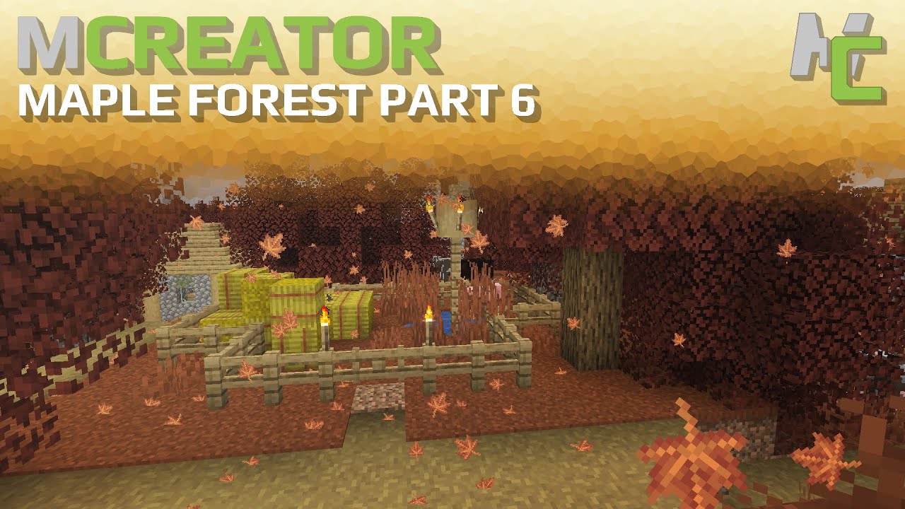 MCreator: Building A Maple Forest | Part 6 - YouTube